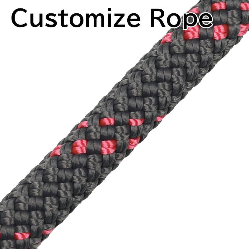 TREEPRO customize rope / SAMSON HyperStaticロープの長さが選べるロープとなります。 こちらのページはカットのみでEYEなしロープとなります。片側にロープ名と長さのシール付きます。 片側・・・シールと...