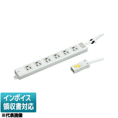 品名:ハーネスOAタップ抜止（6コ口3m）品種名:オフィス用配線システム
