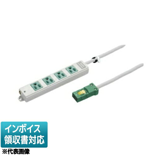 品名:ハーネスOAタップ（4コ口3m）緑　品種名:オフィス用配線システム※コチラの商品は受注生産品です。ご注文後のキャンセル・返品はお受けできません。