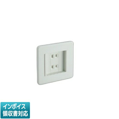 [スペック・注意事項]◆2個用スイッチボックス対応[サイズ]高-120 幅-116 出幅-7mm 重-0.1kg[部位・材質・色・仕上げ]本体：プラスチック・白色