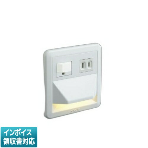 [スペック・注意事項]◆消費電力：0.8W◆5VA（100V）◆色温度：2700K◆演色性：Ra80◆光束維持時間：40,000時間◆照度センサ付◆点灯照度調節可能◆2個用埋込スイッチボックス深型取付専用◆調光器併用不可[サイズ]高-116...