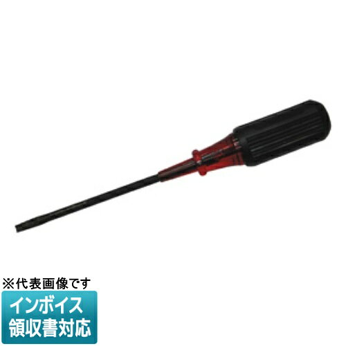 タッピングビスに最適な最高級品ドライバー●サイズ：（-）6.0×150mm●電工さんに最も人気の高いベストセラー品●最高級鋼材、全身焼入、マグネット付●JISを上回るネジリモーメントは折れず摩耗しにくい（JIS規格＋30％UP）●ハイインパ...