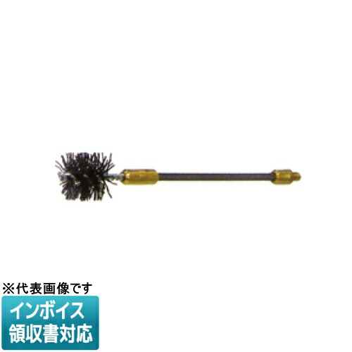 呼線の先端に取り付けて使用できる「管用清掃ブラシ」●薄鋼管、厚鋼管、硬質ビニル電線管、塩ビ管、アルミフレキに適応●ブラシの毛はプラスチック製●しなやかで通りやすい、ささくれの出ないスプリングコイル●φ19-φ151の幅広いブラシ径で、アルミ...