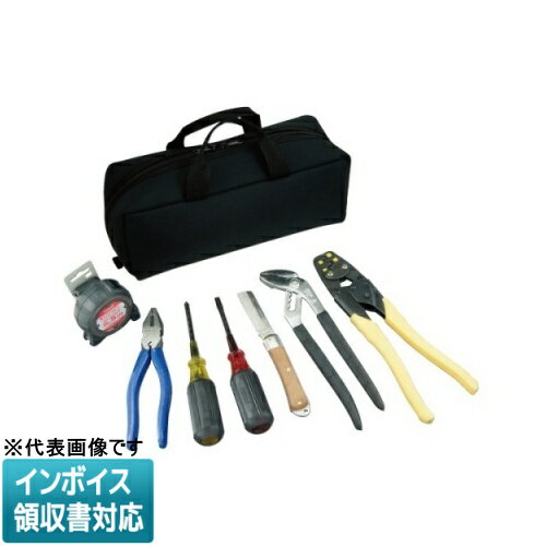 1種・2種 技能試験に必要な工具をワンセット [キットE]●コンパクトで使いやすいソフトな新型キャリングケース付●セット内容電工プロペンチ JP-175圧着工具（VAスリーブ用） DC-17Aウォーターポンププライヤークッショングリップドラ...