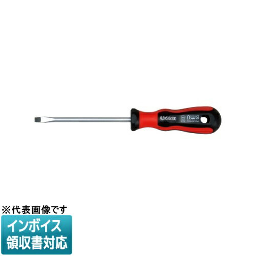 「ゾーリンゲンシリーズ」ドイツ製 高級ハンドツール●マイナスドライバー●サイズ：- 5.0×100mm・全長：195mm・質量：55g・梱包仕様　個装梱包：シール　個装サイズ・質量：W30×D30×H195mm・60g　内装梱包：段ボール　...