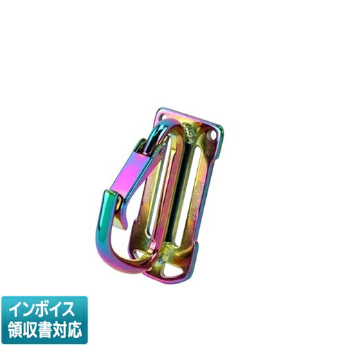 SPD-TH-S-RIPアルミツールフックTG神秘的な輝きを放つ虹色チタンコーティングが施されたアルミツールフックです工具の吊り下げアルミ製なので軽量です新型ゲートで、簡単に脱着できます●サイズ：S●重量：約55g●サイズ(およそ)：幅45...