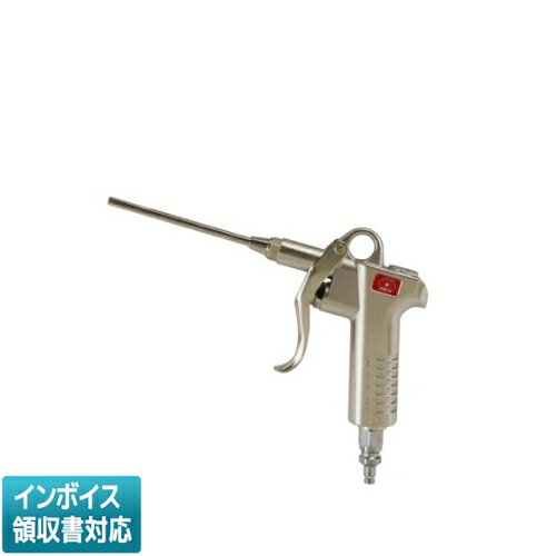SAD-107JPN高圧エアダスター100mm安心・安全の日本製のダスターですホコリ飛ばし・水切り等の吹き飛ばし作業高圧コンプレッサー・高圧エアホースにそのままエアダスターを装着できます●ノズル：100mmノズル●最高使用圧力：2.5MPa...