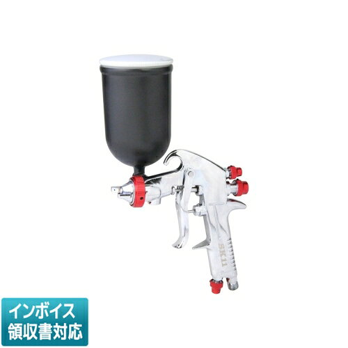SPGK-13Gエアースプレーガン重力式小物塗装の中塗り・上塗りに最適です塗料の吹き付け作業色替えが多い作業に手軽なタイプですパターン調節ネジで噴出形状(円・楕円)を変更できます空気キャップの角度で楕円吹きの(縦・横)を調節出来ます●供給方...