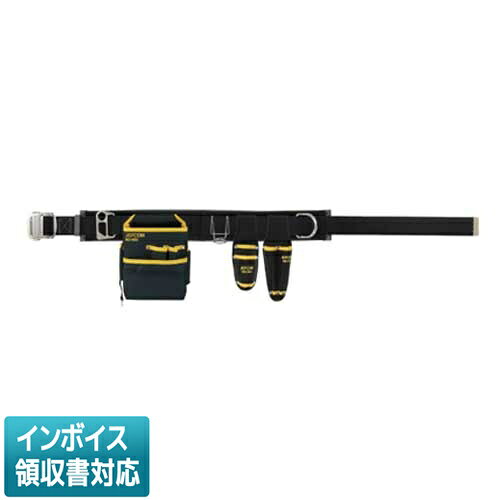 ●セット内容(各1個)・ワークポジショニング用器具 WP-45DS-1BK・電工キャンバスハイポーチ ND-860・キャンバスホルダー（ペンチ親子吊） ND-944・キャンバスドライバーホルダー（ドライバー2丁吊） ND-952・ベルトフッ...