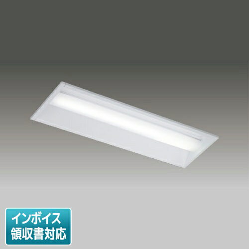 埋込下面開放器具・定格電圧:100V〜242V・器具幅:W:244 mm・埋め込みサイズ・W:220 mm・質量:1.7 kg・調光方式:調光不可・光色（相関色温度、平均演色評価数）:白色（4000K Ra:83）・定格寿命（光束維持率）:...