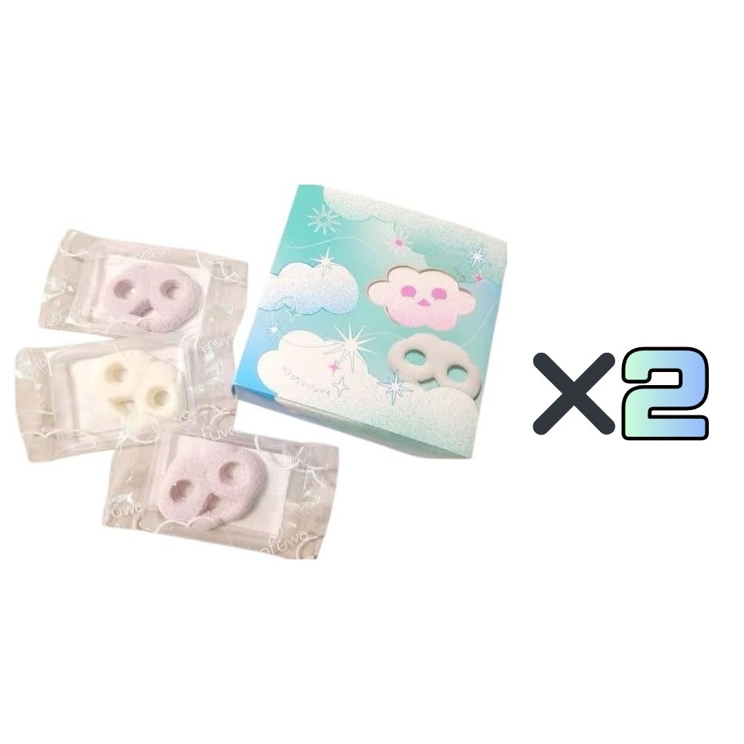 商品説明■　情報雲のかたちのマシュマロ「mofuwa／モフワ」の6個セット。もふふわの不思議な食感をお楽しみください。 原宿のトキメキをぎゅっと詰め込んだ、原宿店限定パッケージ入り。 グレープソーダ味/ヨーグルトソーダ味 がそれぞれ3個入りです。