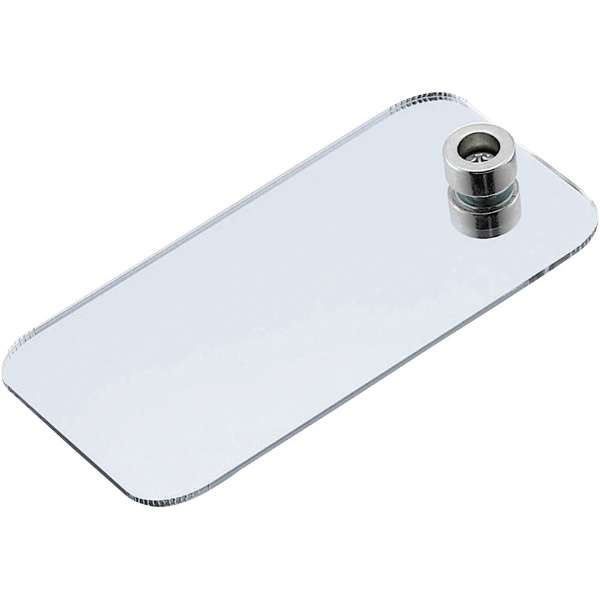 検査用アクリル製ミラー天井裏、床下、かいしょ、マンホールなど見えにくい所の点検用ミラー。 「マグミラー」は打診棒装着用の強力ネオジウムマグネット付です。 （別売の打診棒に取り付けてご使用ください。） 【仕様】●アクリルミラー　ネオジウム砥石...