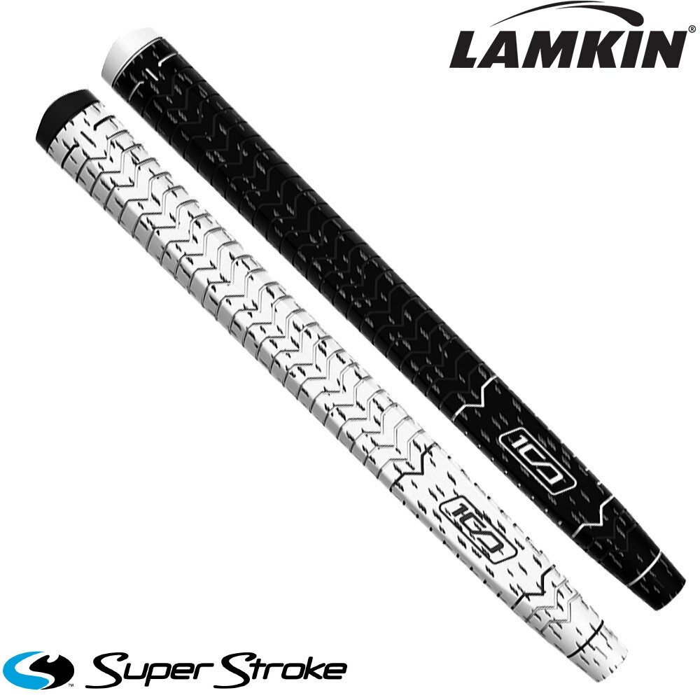 DEEP ETCHED パターグリップ 数多くのPGA Tourプレイヤーから最も人気のある形状グリップ。 LAMKIN社の100年にわたる伝統的な専門技術への敬意を表しグリップエンドには「LAMKIN100」の刻印が施されております。 水...