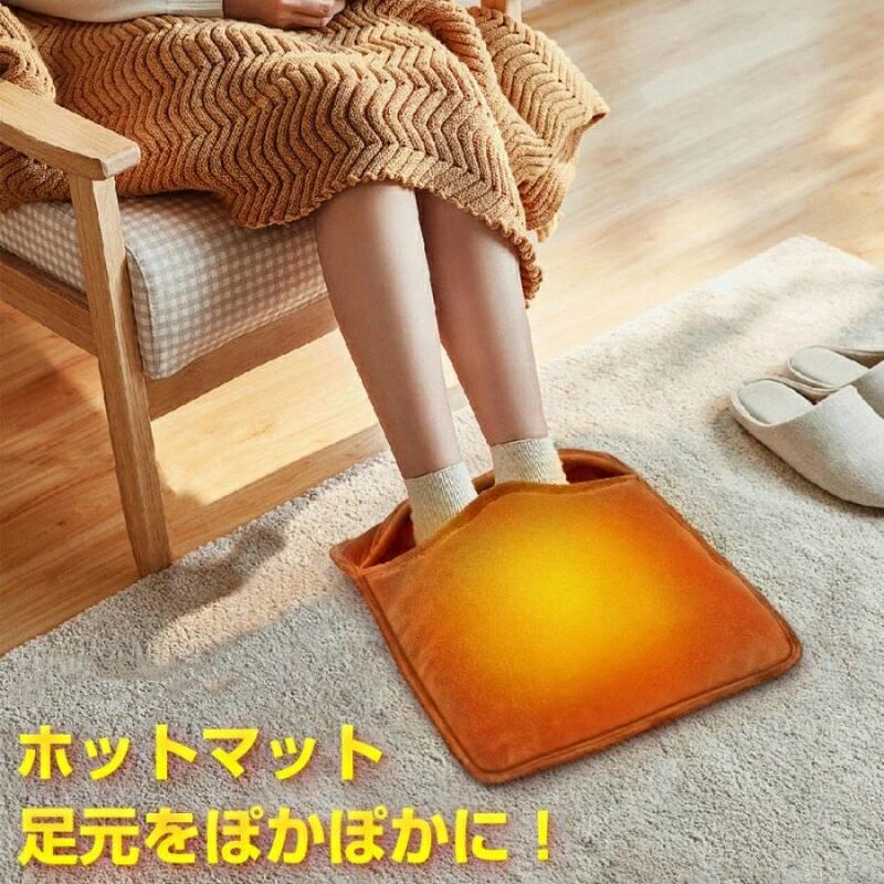 商品説明商品仕様品名：ホットマット（バッテリー付属しません）?電圧: 5 ボルト (DC)ポイント【 最大65極暖！冷える足元をポカポカに!!】 電源入れて5秒で速暖、冬場の冷えやすい足元を底からじんわりと効率的に暖めます。5分以上使うと膝...