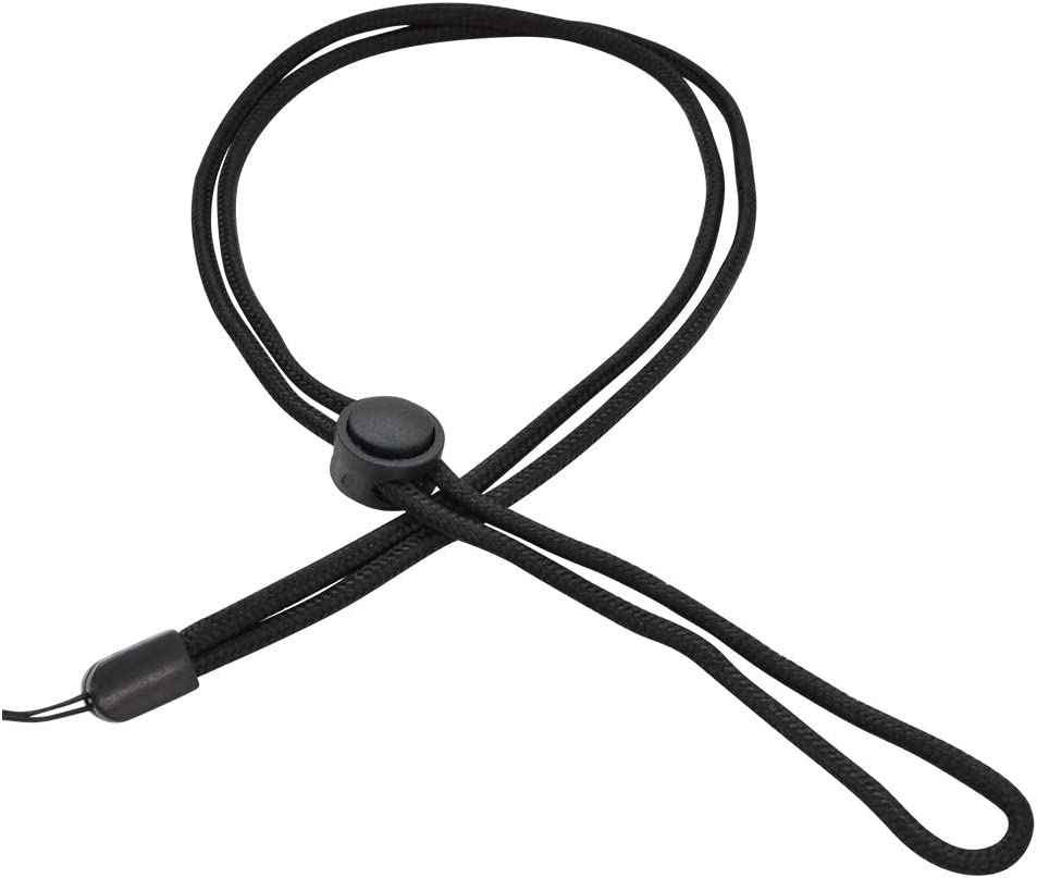 携帯電話やデジカメに使えるネックストラップです。 首に掛け、胸ポケットに入れる長さで、ストラップ部の全長は約52cm。 ストッパーで長さ調節できますので、お子様でも大丈夫です。 ストラップ部の素材はポリプロピレン 約10kgまで使えます。