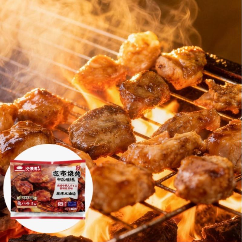 商品情報 原材料 鶏ハラミ、香辛料、砂糖、食塩、みりん、ぶどう糖、ピーナッツパウダー、大豆パウダー、おろししょうが、ごま、大豆油／増粘剤(加工デンプン、キサンタンガム)、調味料(アミノ酸)、pH調整剤、リン酸塩(Na)、甘味料(キシロース)...