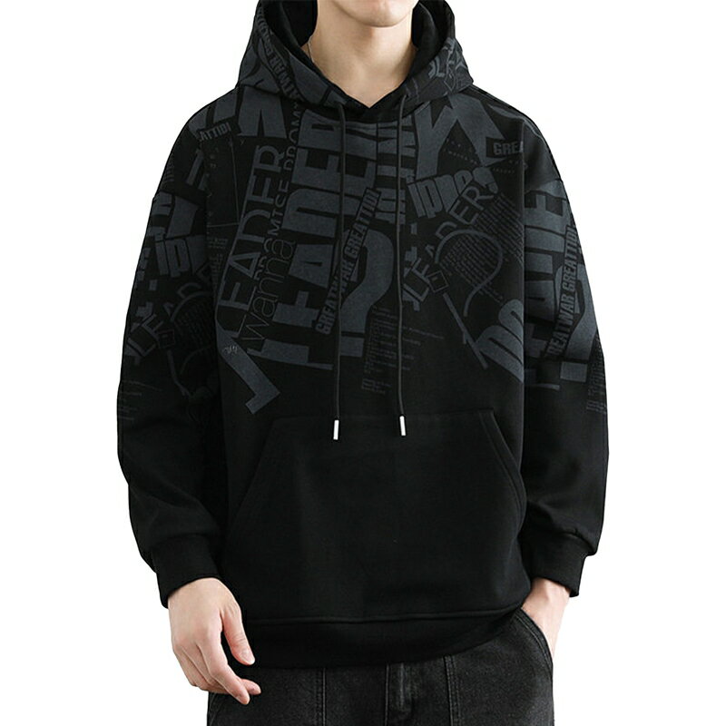 商品情報【デザイン】トレンドを取り入れたプリントデザインとフード付きのシルエットが、ストリート系ファッションを演出。普段の通勤・通学・旅行にも使いやすく、オーバーレイデザインとカラーバランスが特徴で、個性的なカジュアルスタイルを演出します。...