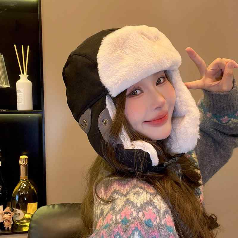 ・カテゴリ: フライトキャップ・帽子の形: ラウンドトップ・つばの有無: つばなし・カラー展開: グレー、ブラック・サイズ展開: M (頭囲56-58cm)・機能: 保温、防風・スタイル: カジュアル、シンプル、万能、ファッション通勤・主な...