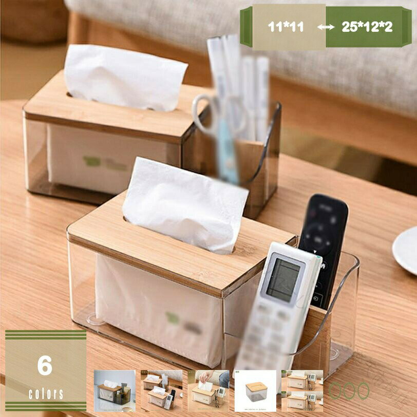 メイン素材：プラスチック【★商品仕様】ホワイト/グレーのサイズ（約）：25*12*9.5cm、透明のサイズ（約）：11*11*9cm（※製品の特性や測定方法によってサイズに誤差が生じる場合があります。) 、材質：木製蓋+プラスチック、カラー...