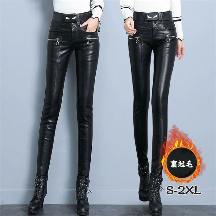 1 レザーパンツ レディース ラムレザー レギパンパンツ ジャズ パンツ 本革パンツ レース ストレッチパンツ 若干伸びる ストレッチパンツ スラックスパンツ 送料無料 素材：羊革、ポリエステル サイズ：S、M、L、XL、2XL 革本来の最...