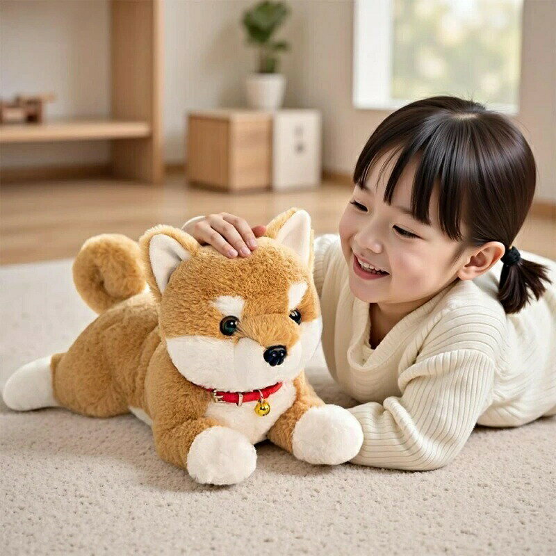 PP綿で作られ、ふわふわ感があり、抱きごごちが気持ちいいです。滑らかで温かな毛並み、腕に抱いたときの感触、存在感、安心感、どれをとっても他に類をみないぬいぐるみです。 高品質な素材を使用して耐久性、安全、長持ちします。手触り柔らかくかわいい...