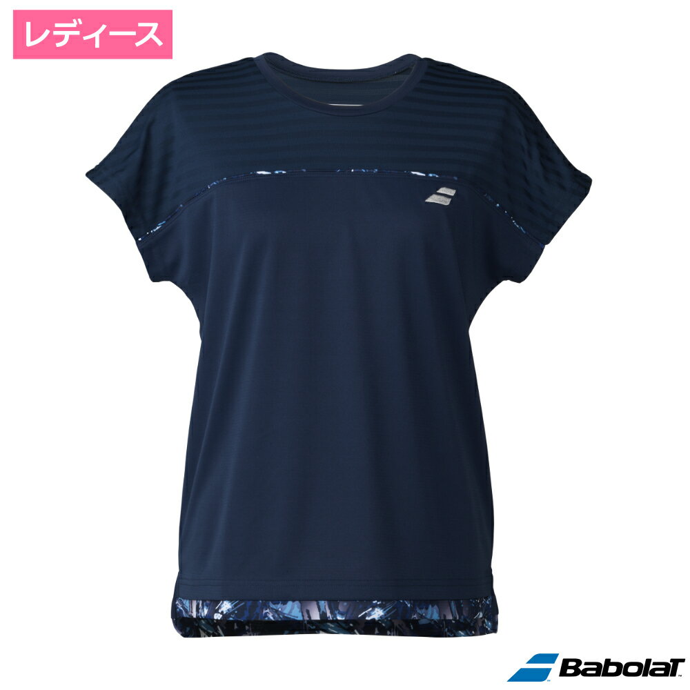 バボラ CLUB ショートスリーブシャツ　NV00 / BWG6331C-NV00 オリジナルグラフィックを昇華プリントで表現したチーム対応ゲームシャツ。リサイクル素材採用。 ブランド バボラ 素材 ポリエステル100％ カラー ネイビー ...