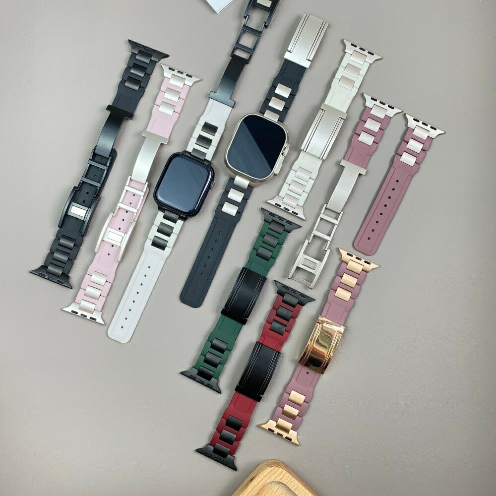 金属×シリコンのハイブリッド構造ステンレスの高級感とシリコンの柔らかさを兼ね備えた新感覚デザイン。見た目も着け心地も満足。ビジネスからスポーツまで万能フォーマルなシーンでも映える上品さと、汗に強く快適なスポーツ性能を両立。耐久性防汗性に優れ...