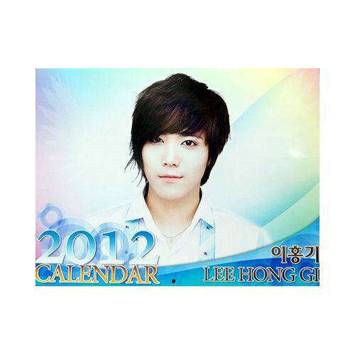 韓国製・2012年壁掛けカレンダー 大きさ：36cm×28cm 祝祭日＝日本仕様　