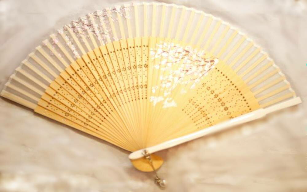 直径：22cm 素材：シルク＋木、ラメ入り F621-6