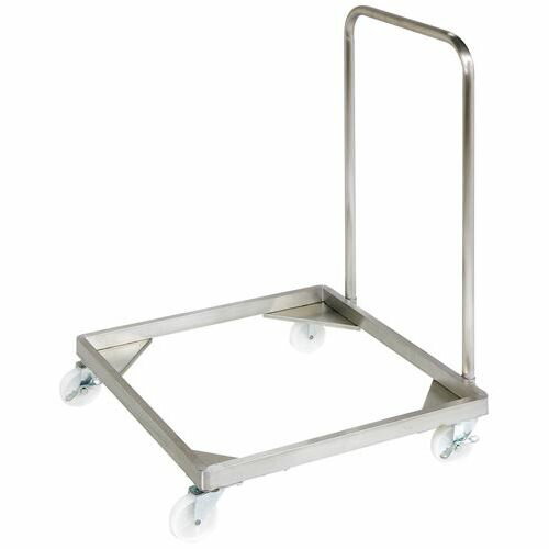 商品情報商品名：EBM 18-8 グラスラックドーリー ハンドル着脱式（底板付）商品番号：aa1-3119110JANコード：4548170248311サイズ：565×537×高さ775（mm）重量：7660g材質本体：ステンレス鋼材304...
