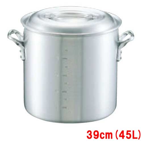 商品情報商品名：キング アルミ 寸胴鍋(目盛付)39cm 寸法：内径:390・外径:410・深さ:390・板厚:3.3送料区分：小物送料お届け数（合計）：1内容積または内容量：45.0L重量：6.6商品コード：aa1-0085400配送料に...