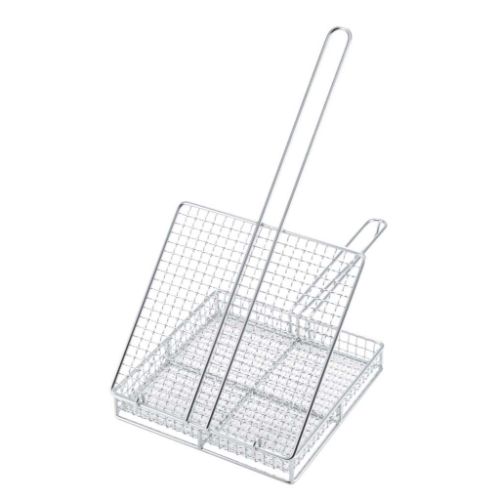 商品情報商品名：EBM 炭火やきとりカゴ(蓋付)(宮崎地鶏焼きアミ)寸法：幅250mm×奥行240mm×高さ55mm×内径:225×225×30・長さ:490・1.5×10目(クリンプ目),ハンドル部:幅30×柄長240お届け数（合計）：1...