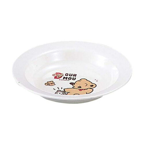 ■商品説明■商品名：メラミン 子供食器 デュールムー カレー皿 MC-6メーカー品番：4539700お届け数：1外寸(mm)：φ190×H33重量：121g材質：メラミンオーブン：×レンジ：×食器乾燥機対応：○洗浄機：○消毒保管庫：○耐熱・...