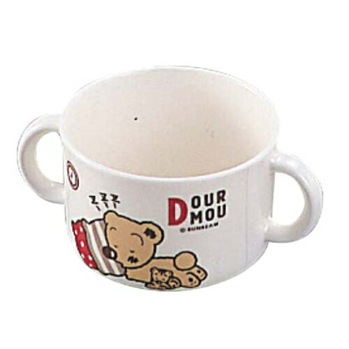 ■商品説明■商品名：メラミン 子供食器 デュールムー 両手付コップ MC-5メーカー品番：4540100お届け数：1外寸(mm)：φ84×H55重量：72g容量：220ml材質：メラミンオーブン：×レンジ：×食器乾燥機対応：○洗浄機：○消毒...