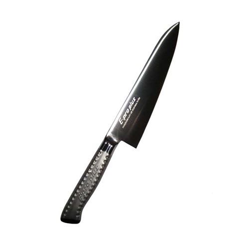 商品情報商品名：EBM E－pro PLUS 牛刀 18cm ブラックメーカー型番：8734060JANコード：4548170140578入り数：1サイズ(外寸mm)：全長：310サイズ(内寸mm)：-重量：135g材質：ブレード：モリブデ...