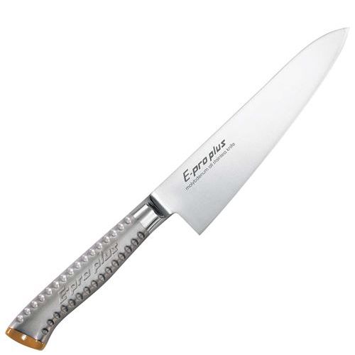 商品情報商品名：EBM E－pro PLUS 牛刀 21cm ブラウンメーカー型番：8734170JANコード：4548170215283入り数：1サイズ(外寸mm)：全長：340サイズ(内寸mm)：-重量：150g材質：ブレード：モリブデ...