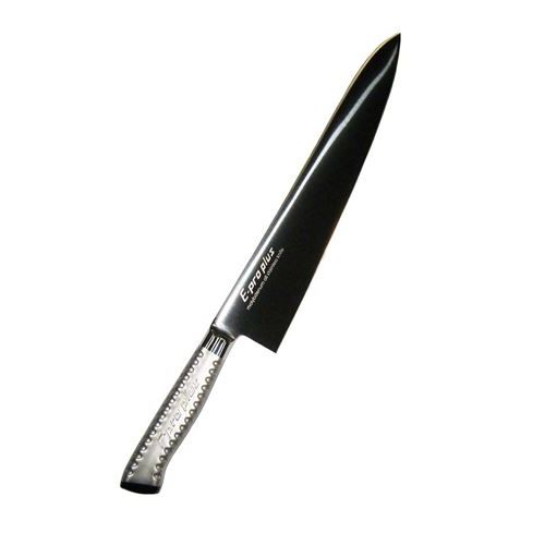商品情報商品名：EBM E－pro PLUS 牛刀 30cm ブラックメーカー型番：8734460JANコード：4548170140851入り数：1サイズ(外寸mm)：全長：440サイズ(内寸mm)：-重量：260g材質：ブレード：モリブデ...