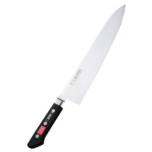 商品情報商品名：堺實光 INOX 牛刀 18cmメーカー型番：5802000JANコード：4974158510048入り数：1サイズ(外寸mm)：304サイズ(内寸mm)：-重量：154g材質：モリブデン鋼刃渡り：18cm商品について●出荷...