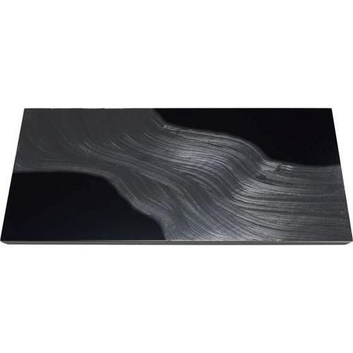 商品情報商品名：漆黒刷毛目 黒 長角トレー 黒漆流水 500×250×12mmメーカー型番：1025980JANコード：4548170246874入り数：1サイズ(外寸mm)：500×250×12サイズ(内寸mm)：-重量：1900g材質：...