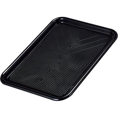 商品情報商品名：マジックトレー 角型 10インチ(小)黒メーカー型番：1829610JANコード：4954267010097入り数：1サイズ(外形寸法mm)：264×187×16サイズ(内形寸法mm)：223×146重量：-材質：トレイ：A...