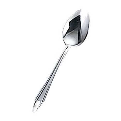 商品情報商品名：KK 18-0 ＃1500 給食スプーン 穴明メーカー型番：3400300JANコード：4548170176669入り数：1サイズ(外寸mm)：150サイズ(内寸mm)：-重量：-材質：18-0ステンレス オールミラー仕上配...