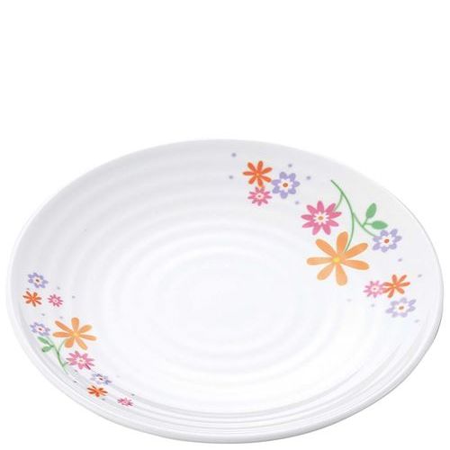 商品情報商品名：メラミン食器 花束(ブーケ)丸皿(中)BU－13メーカー型番：4602500JANコード：4976391122071入り数：1サイズ(外寸mm)：外径：183φ(高さ：19)サイズ(内寸mm)：-重量：137g材質：メラミン...