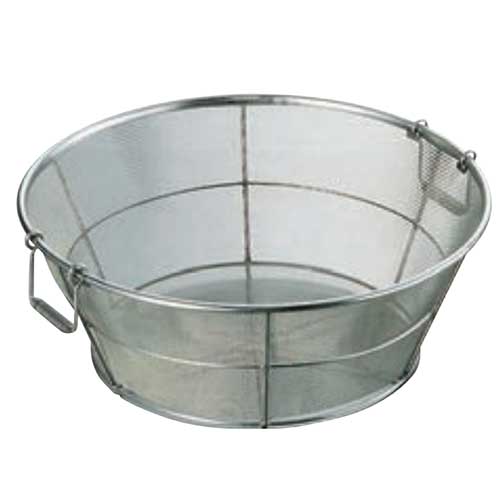 商品情報商品コード：aa1-5567100商品名：BK 18-8 手付 揚ザル 細目(11メッシュ)45cm寸法：高さ175外径：450、内径：430お届け数(合計)：1[注意事項]※11メッシュ配送料について【ご注意】画面上の色はブラウザ...