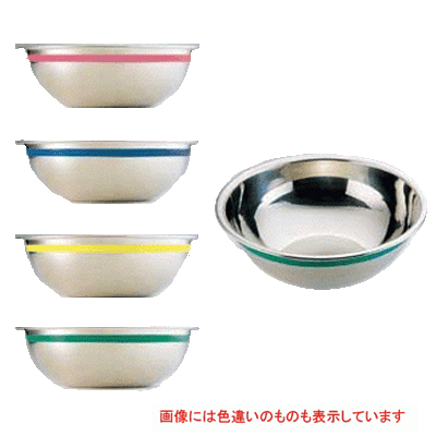 商品情報商品番号：abc8837商品名：SA18-8 カラーライン ボール 36cm ピンクサイズ/内容量/重量： / 容量：10.5L / 重量：その他：●内径360×深さ136●板厚：0.8●カラーライン部：抗菌剤配合特殊焼付塗装【ご注...