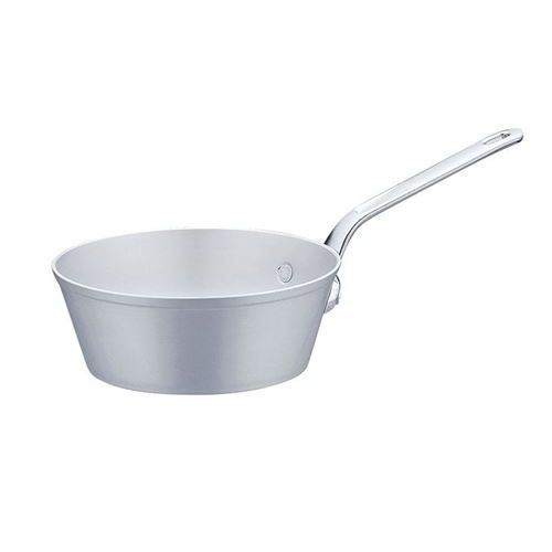 商品情報アルミニウム 業務用鍋シリーズ表面にアルマイト加工を施すことにより柔らかくキズつきやすいアルミ生地を保護します。食材によって侵食されることのないアルマイト皮膜層ですので、扱いやすくお手入れが簡単になります。従来のプレス製法と違い、底...