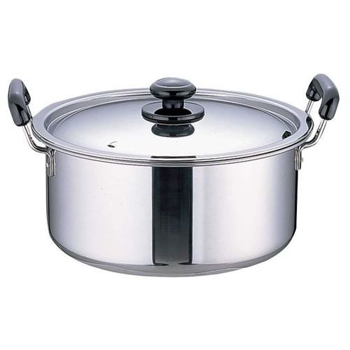 商品情報商品番号：azt0722商品名：SAステンレス プラ柄 厚板実用鍋 (モリブデン含有ステンレス鋼) IH 22cmサイズ/内容量/重量： / 容量：約4.2L / 重量：1.46kgその他：●外径252×深さ115●底径：196●板...