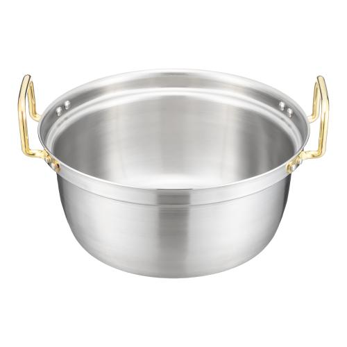 ■商品説明■商品名：SAスーパーデンジ 円付鍋 33cm 《新型ハンドル》メーカー品番：9-0014-0103お届け数：1JANコード：4954057000338サイズ：●外径×深さ(mm):344×150●底板厚(mm):2●底径(mm)...