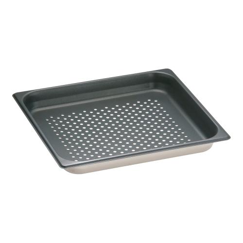 ■商品説明■商品名：18-8ノンスティックガストロノーム穴明パン 2/3 40mm823.40PFSメーカー品番：9-0114-0205お届け数：1JANコード：4905001105876メーカー品番：823.40PFSその他仕様：●容量(...