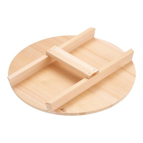 ■商品説明■商品名：厚手サワラH型取手木蓋 42cm用メーカー品番：9-0039-0901お届け数：1JANコード：4582222520550その他仕様：●厚さ(mm):約15サイズ：●外径(mm):413●質量(kg):0.9【配送料につ...
