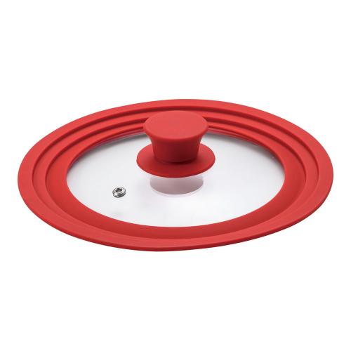 ■商品説明■商品名：ポット&パンハット ガラス蓋 18・20・22cm用メーカー品番：9-0107-0701お届け数：1JANコード：4571313468000特記事項：●材質:ガラス部/強化ガラス リング/シリコン ツマミ/シリコン・フェ...